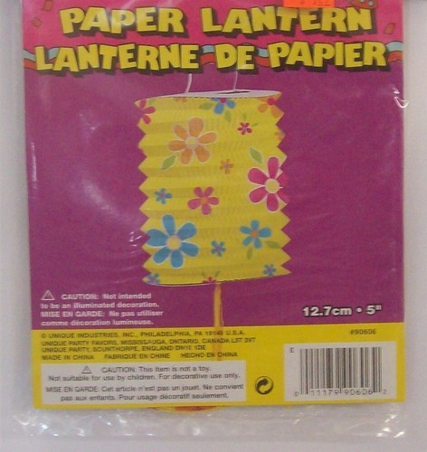 3 Small Lanterns NEW Color Me Flowers Theme | eBay