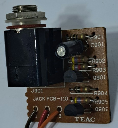 Tascam Teac 32 34 34B 38 Punch In/out Remote 52100777-00 TP-S47-T JACK ...