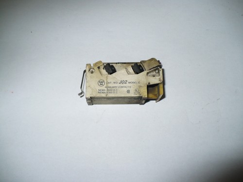 Westinghouse J02 Auxiliary Contact, Used | eBay