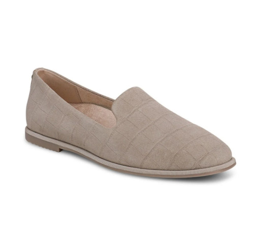 VIONIC Womem's Willa 2.0 Slip on Flat, Cobblestone Nubuck (MEDIUM) | eBay
