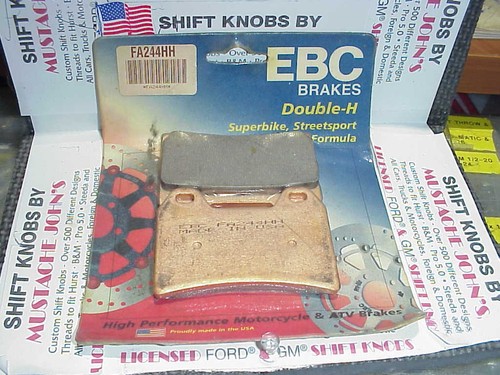 2004 - 07 Victory Kingpin Touring Brake Pads EBC double H part ...