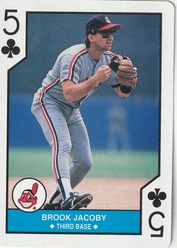 FREE SHIPPING-MINT-1990 US Playing Cards Major League All-Stars Brook ...