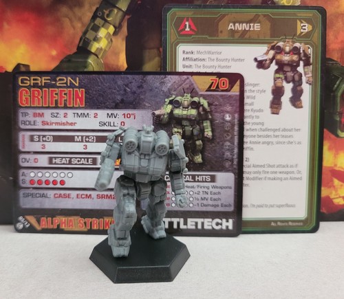 Battletech Griffin Mech Legendary Mechwarriors III Miniature | eBay