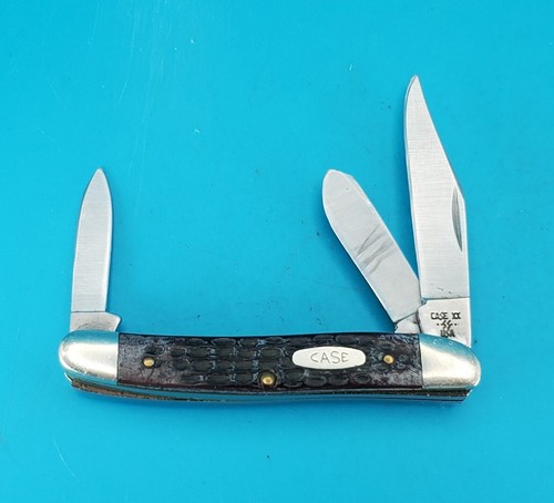 Case XX Medium Stockman Brown Standard Jig Delrin 63087SS Pocket Knife ...