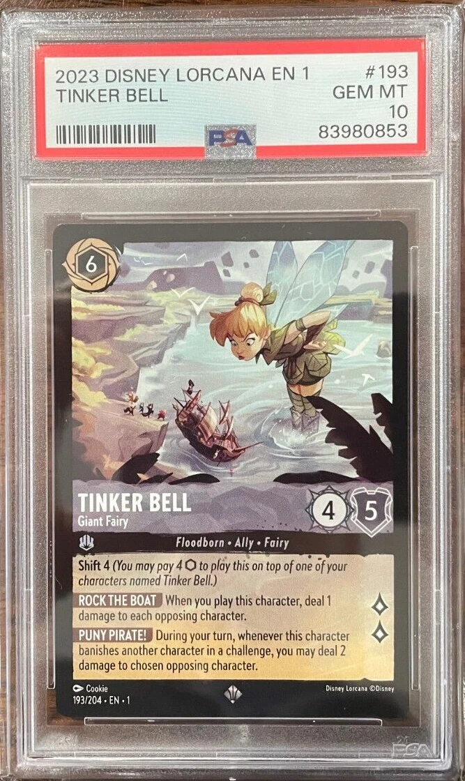 Tinker Bell - Giant Fairy 2023 The First Chapter #193/204 Base Price ...