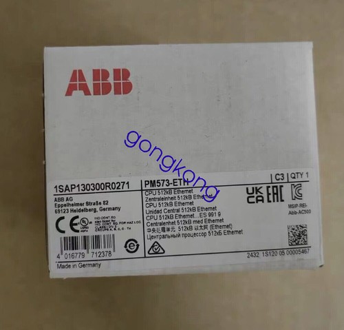 ABB PM573-ETH Central Processing Unit 1SAP130300R0271 | eBay