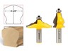 Traditional 2 Bit Handrail Router Bit Set - 1/2" Shank - Yonico 18232 ...