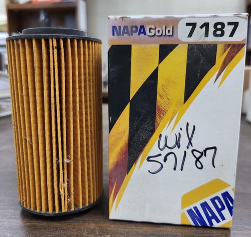 NAPA Gold 7187 (WIX 57187) Cartridge lube metal free filter | eBay