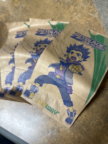 LIMITED Beyblade Bust, Subway bag. Mint, Aged, Rare. | eBay