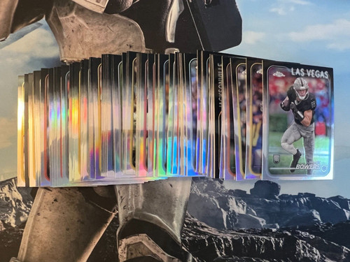 2024 Topps Chrome Football Refractor 1-300 Pick Your Card Complete Set ...
