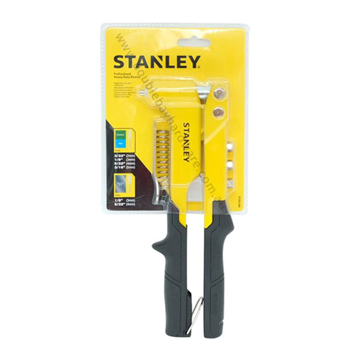 Stanley Contractor Grade Rivet Gun For 1/8, 3/16, 3/32, 5/32 Rivets ...