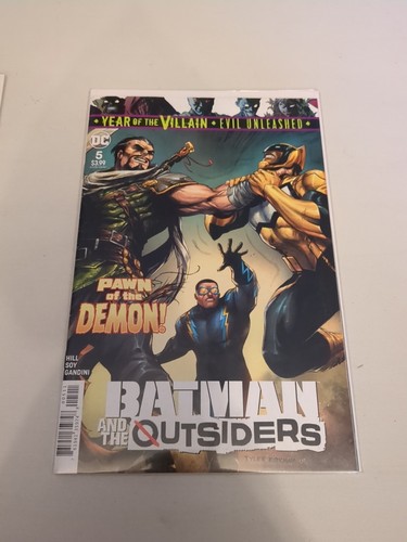 Batman & The Outsiders #5 2019 Year Of The Villan Evil Unleashed DC ...
