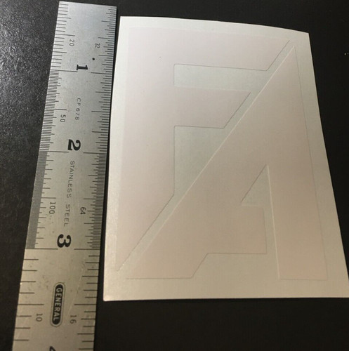 FREE AGENT FA BMX Decal Sticker Old School Bmx Bike Frame Forks ...