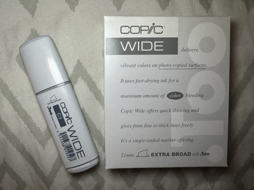 Single WIDE Copic marker (C3) cool grey | eBay