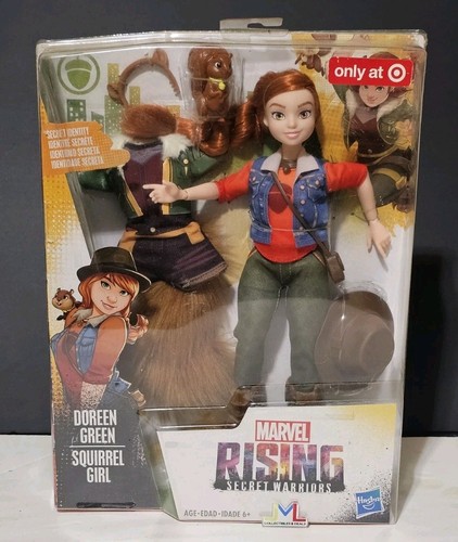 Hasbro Marvel Rising Secret Warriors Doreen Green/Squirrel Girl Action ...