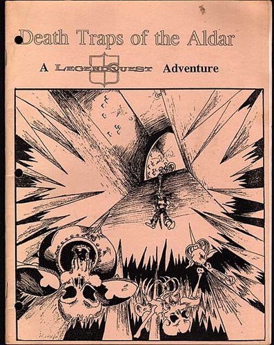 DEATH TRAPS OF THE ALDAR; AD&D style RPG adventure in Near Mint ...