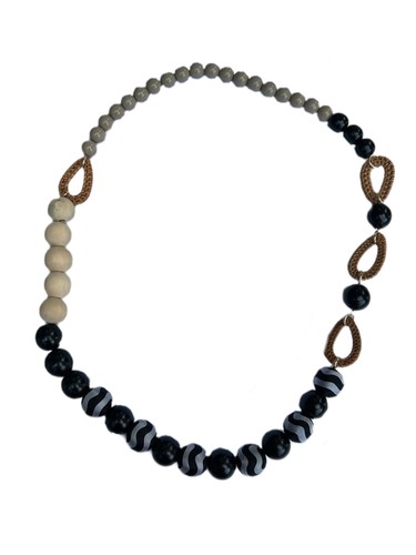 Max Mara Women's Nero Rada Ball Necklace One Size NWT | eBay