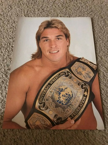 Vintage UWF TERRY TAYLOR Wresting Pinup Photo 1980s WWF RED ROOSTER ...