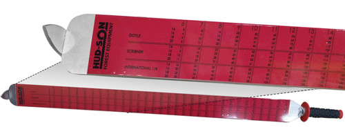 3 In 1 Log Ruler Board Feet Doyle International Scribner Hud-Son Log ...