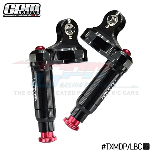 Traxxas X MAXX 8S XRT 1/5 Alloy L-Shape shock caps built-in piston GPM ...