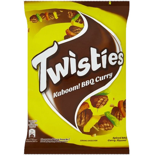 Twisties BBQ Curry Flavour 140g Corn Snacks Crisps from Malaysia | eBay