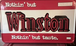 Winston Cigarette Sign for sale | eBay