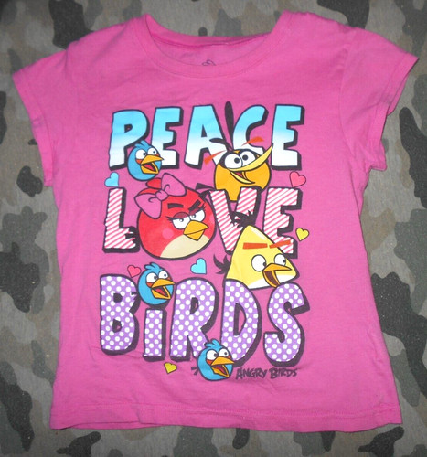 Angry Birds Girls 7-8 Shirt | eBay