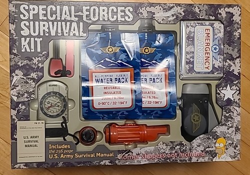 Special Forces Survival Kit Complete / Book Included NIB | eBay