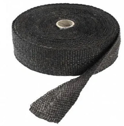 Black Heat Wrap Woven Tape 2" (51mm) Wide x 1.5mm Thick per 10m Roll ...