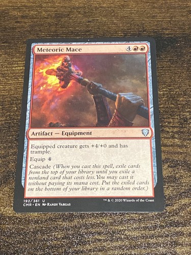 Meteoric Mace 192/361 Commander Legends MTG Magic The Gathering D5847 ...
