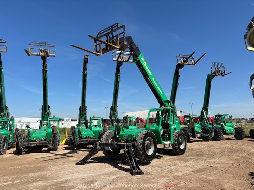 2018 Skytrak 10042 42' 10k Telescopic Reach Forklift Telehandler Diesel ...