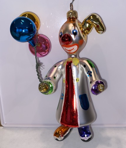 RARE CHRISTOPHER RADKO BUBBLES THE CLOWN 94-267-0 Blown Glass 6” 1994 ...