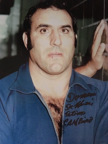 Dominic DeNucci Signed 8X10 Color WWE Photo WWWF Tag Team Champion | eBay