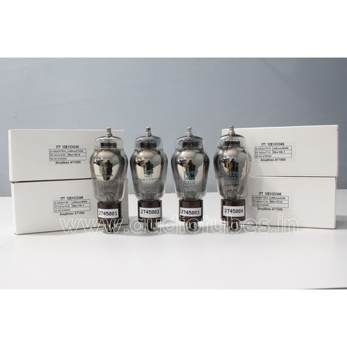 12E1 CV345 KT88 ITT Audio Amplifier Tubes Amplitrex tested 1MQ #2745001 ...