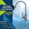 Brushed Nickel Euro Designer RO Water Faucet For Any RO Unit+FREE ...
