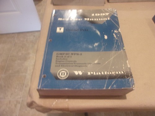 1997 PONTIAC GRAND PRIX SERVICE MANUAL BOOK 2 OF 3 GMP/97-WPB-2 | eBay