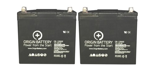 Invacare Nutron R51LXP 12V 22NF/55AH Battery - SLA AGM w/1 Year ...