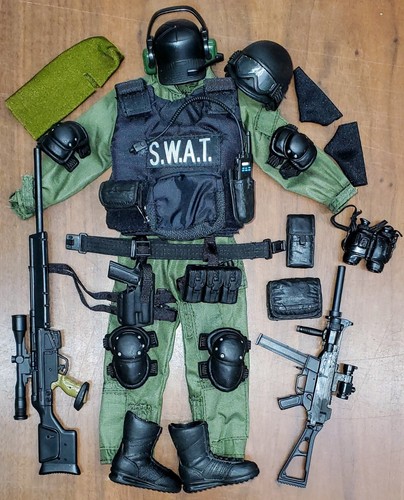 Ultimate soldier 21st century toys bbi dragon 1/6 scale swat team ...