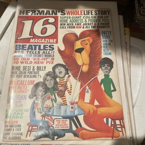 Vintage "16 Magazine"---November 1965 | eBay