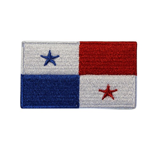 Country Of Panama Flag Embroidered Iron On Patch - Panamanian 160-C | eBay