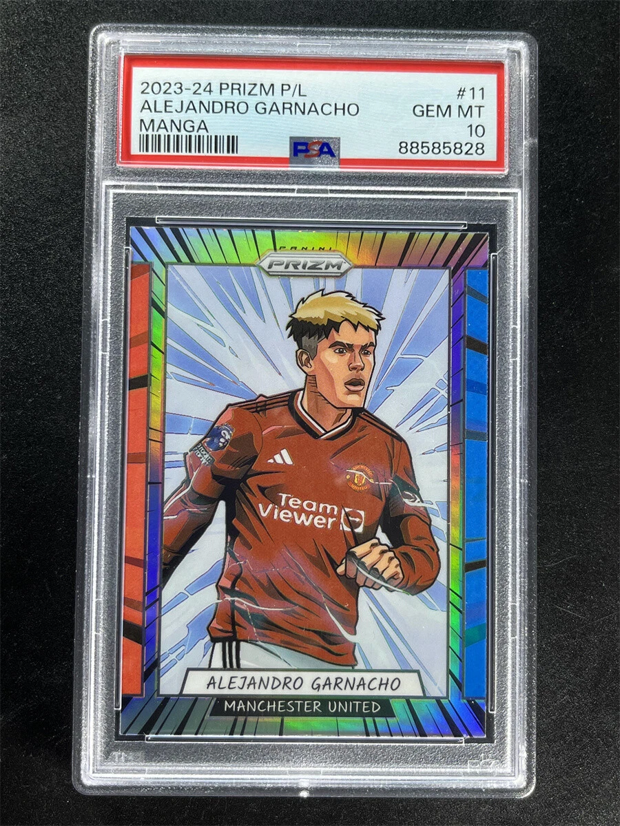 Alejandro Garnacho 2023 Prizm Premier League #11 Manga /(SSP) Price ...