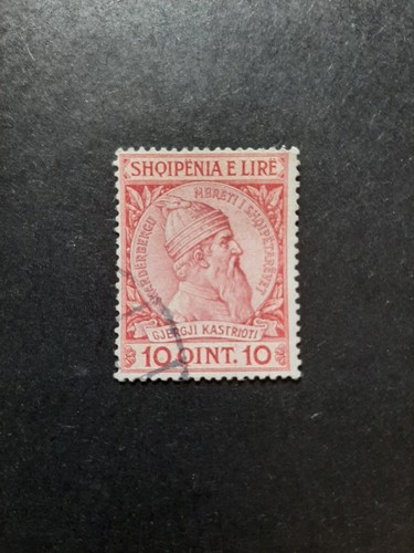1913 Albanien Mi-Nr. AL 31 Skanderbeg George Castriota gestempelt | eBay.de