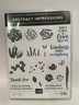 Stampin' Up! Abstract Impressions Stamp set w/ Springtime Impressions Thinlets | eBay