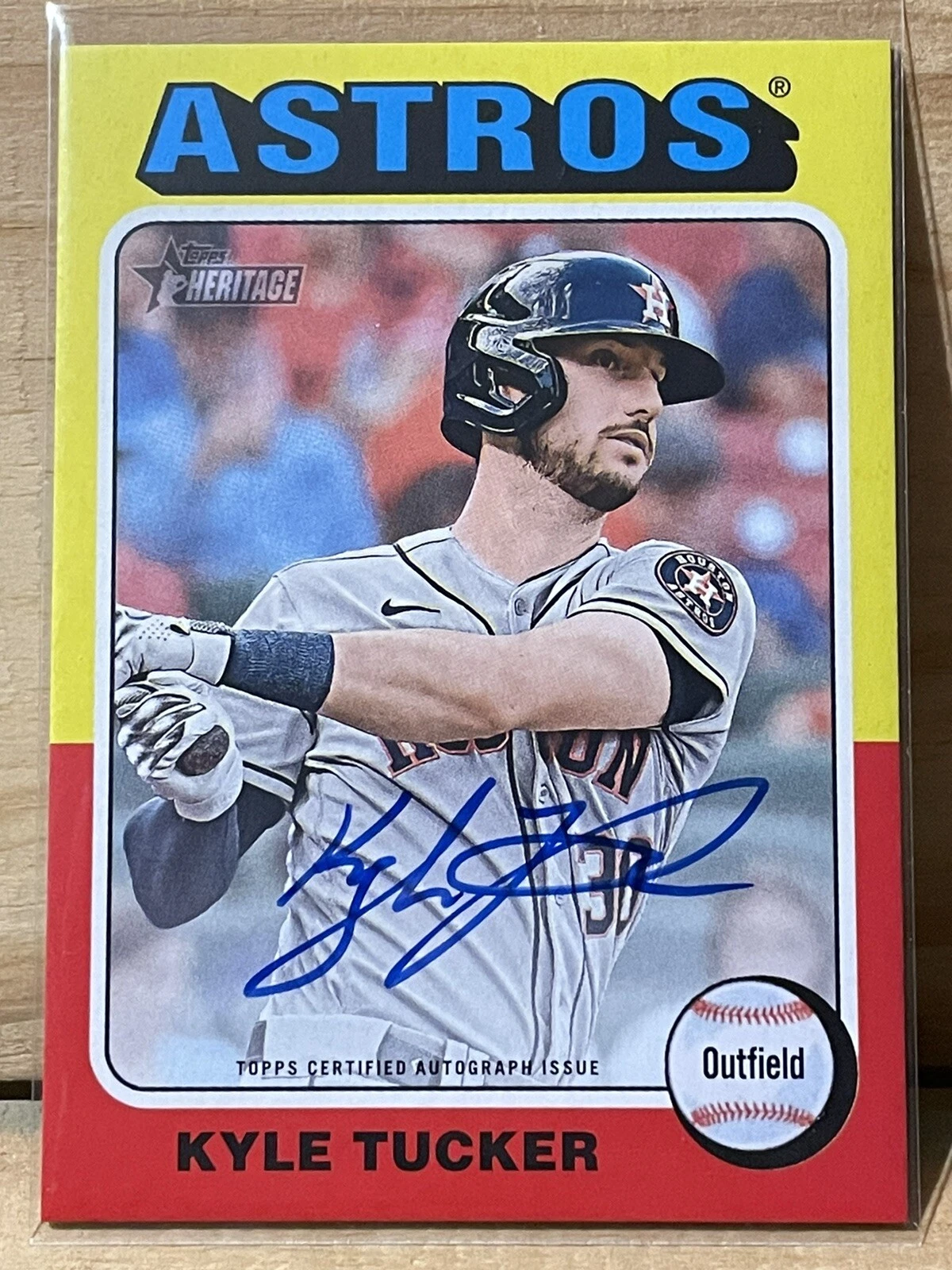 Kyle Tucker 2024 Topps Heritage #ROA-KT Real One Autographs Price Guide ...