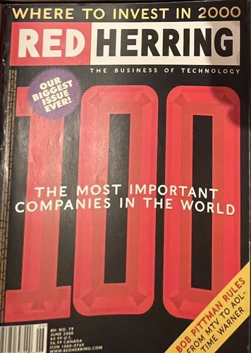 Red Herring Magazine No 79 June 2000 Business Technology - 100 ...