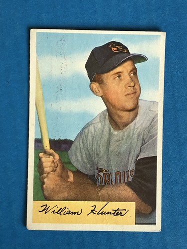 1954 Bowman Bill Hunter #5 (crease) | eBay