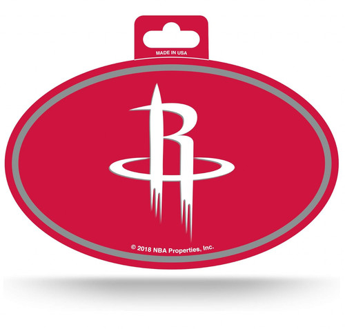 Houston Rockets Sticker 4" x 6" Oval Decal | eBay