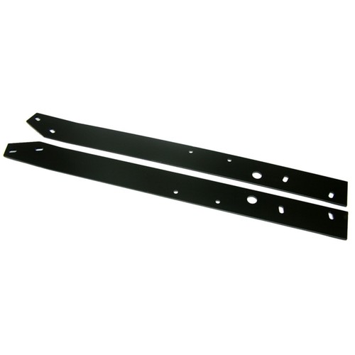 Fender To Core Support Braces Black Metal 1974-76 Pontiac Trans Am ...