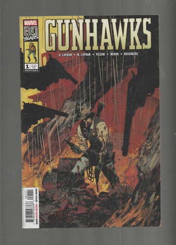 2019 Marvel=Gunhawks-#1-Western-Script-David & Maria Lapham-NM | eBay