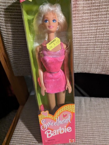 Vintage 1997 Sweetheart Barbie Doll Mattel Fashion Pink Blonde NIB | eBay